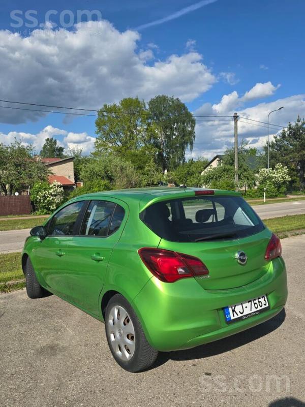 Green Opel Corsa 2016 in Ogre, with an engine capacity of 1.40 L and mileage of 116 thousand km for 6500 €, photo 4 on AUTOMOTO.COM.LV