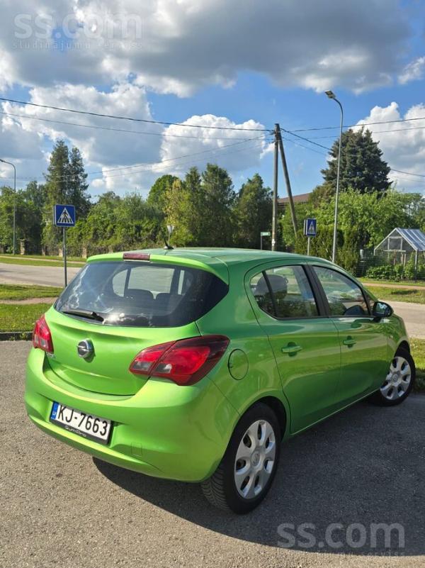 Green Opel Corsa 2016 in Ogre, with an engine capacity of 1.40 L and mileage of 116 thousand km for 6500 €, photo 5 on AUTOMOTO.COM.LV