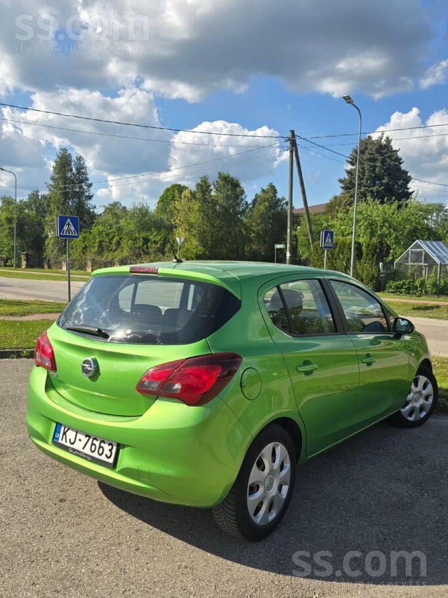 Zaļš Opel Corsa 2016 Ogre, ar dzinēja tilpumu 1.40 L un nobraukumu 116 tūkst. km par 6500 €, foto 6 vietnē AUTOMOTO.COM.LV