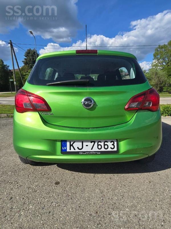 Green Opel Corsa 2016 in Ogre, with an engine capacity of 1.40 L and mileage of 116 thousand km for 6500 €, photo 6 on AUTOMOTO.COM.LV