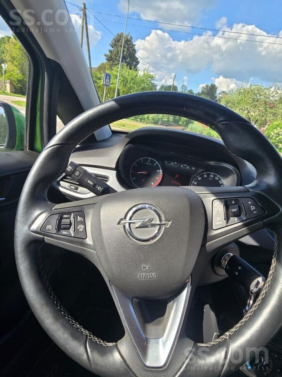 Zaļš Opel Corsa 2016 Ogre, ar dzinēja tilpumu 1.40 L un nobraukumu 116 tūkst. km par 6500 €, foto 12 vietnē AUTOMOTO.COM.LV
