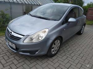 Pelēks Opel Corsa 2008 Klaipėda, ar dzinēja tilpumu 1.23 L un nobraukumu 217 tūkst. km par 1200 €, foto  vietnē AUTOMOTO.COM.LV