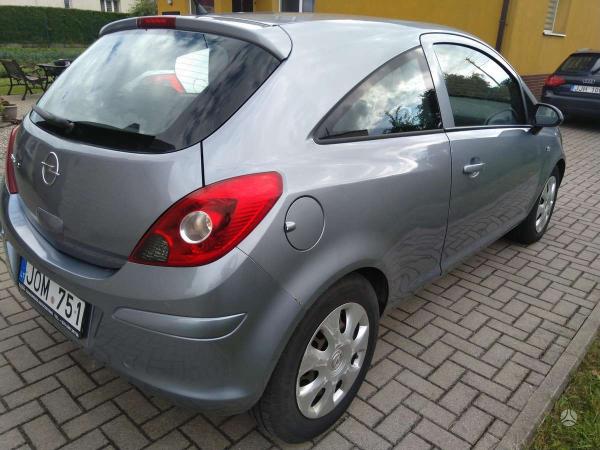 Pelēks Opel Corsa 2008 Klaipėda, ar dzinēja tilpumu 1.23 L un nobraukumu 217 tūkst. km par 1200 €, foto 6 vietnē AUTOMOTO.COM.LV