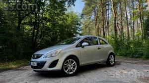 Grey Opel Corsa 2013 in Riga, with an engine capacity of 1.30 L and mileage of 188 thousand km for 3120 €, photo  on AUTOMOTO.COM.LV