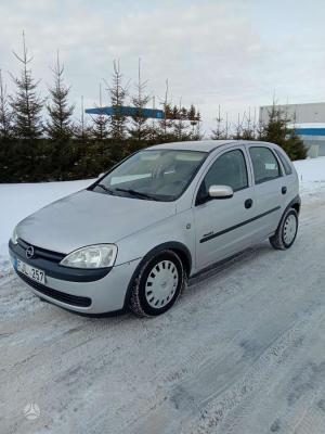 Grey Opel Corsa 2001 in Kaunas, with an engine capacity of 1.20 L and mileage of 270 thousand km for 900 €, photo  on AUTOMOTO.COM.LV
