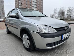Серый Опель Корса 2001 в Рига, объемом двигателя 1.20 л и пробегом 0 тыс. км за 1200 €, фото  на AUTOMOTO.COM.LV