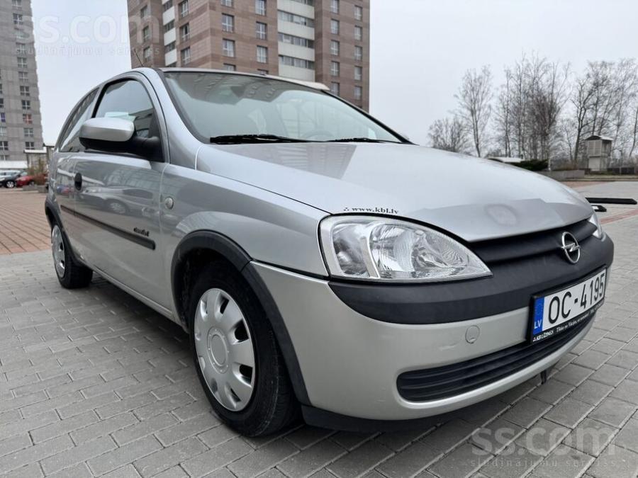 Pelēks Opel Corsa 2001 Rīga, ar dzinēja tilpumu 1.20 L un nobraukumu 0 tūkst. km par 1200 €, foto 1 vietnē AUTOMOTO.COM.LV