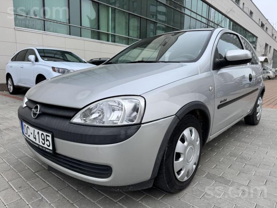 Pelēks Opel Corsa 2001 Rīga, ar dzinēja tilpumu 1.20 L un nobraukumu 0 tūkst. km par 1200 €, foto 3 vietnē AUTOMOTO.COM.LV