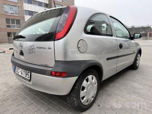 Pelēks Opel Corsa 2001 Rīga, ar dzinēja tilpumu 1.20 L un nobraukumu 0 tūkst. km par 1200 €, foto 9 vietnē AUTOMOTO.COM.LV