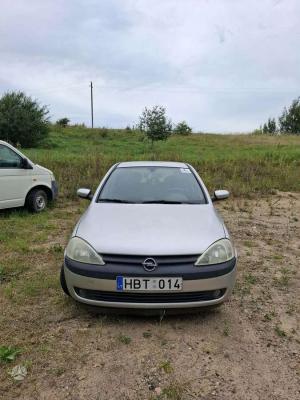 Grey Opel Corsa 2001 in Vilnius, with an engine capacity of 1.20 L and mileage of 164 thousand km for 550 €, photo  on AUTOMOTO.COM.LV