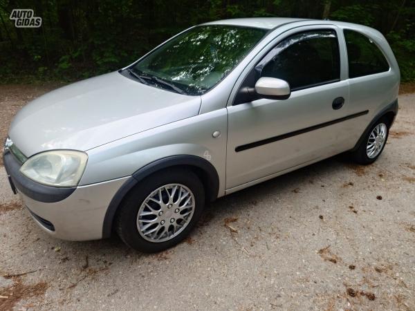 Pelēks Opel Corsa 2002 Viļņa, ar dzinēja tilpumu 1.20 L un nobraukumu 220 tūkst. km par 1850 €, foto 5 vietnē AUTOMOTO.COM.LV