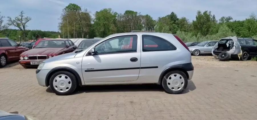Pelēks Opel Corsa 2002 Valmiera, ar dzinēja tilpumu 1.20 L un nobraukumu 270 tūkst. km par 620 €, foto 7 vietnē AUTOMOTO.COM.LV