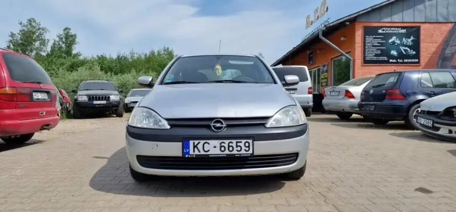 Pelēks Opel Corsa 2002 Valmiera, ar dzinēja tilpumu 1.20 L un nobraukumu 270 tūkst. km par 620 €, foto 9 vietnē AUTOMOTO.COM.LV