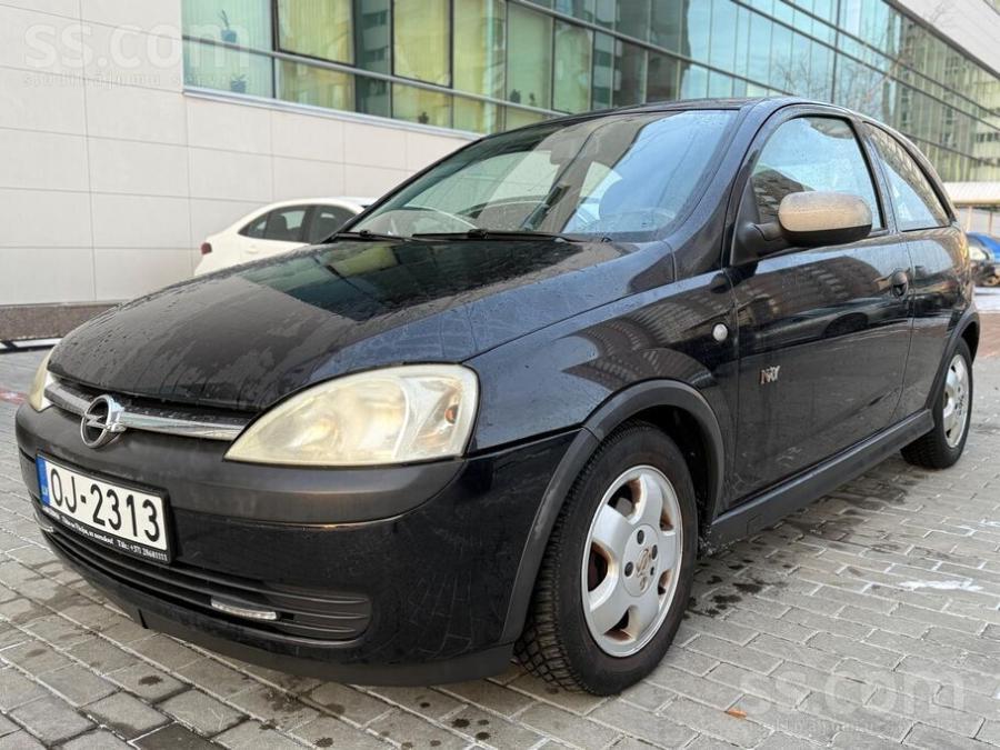 Grey Opel Corsa 2003 in Riga, with an engine capacity of 1.00 L and mileage of 0 thousand km for 1300 €, photo 2 on AUTOMOTO.COM.LV