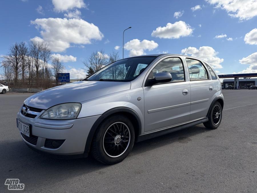 Pelēks Opel Corsa 2005 Klaipėda, ar dzinēja tilpumu 1.00 L un nobraukumu 207 tūkst. km par 1000 €, foto 1 vietnē AUTOMOTO.COM.LV