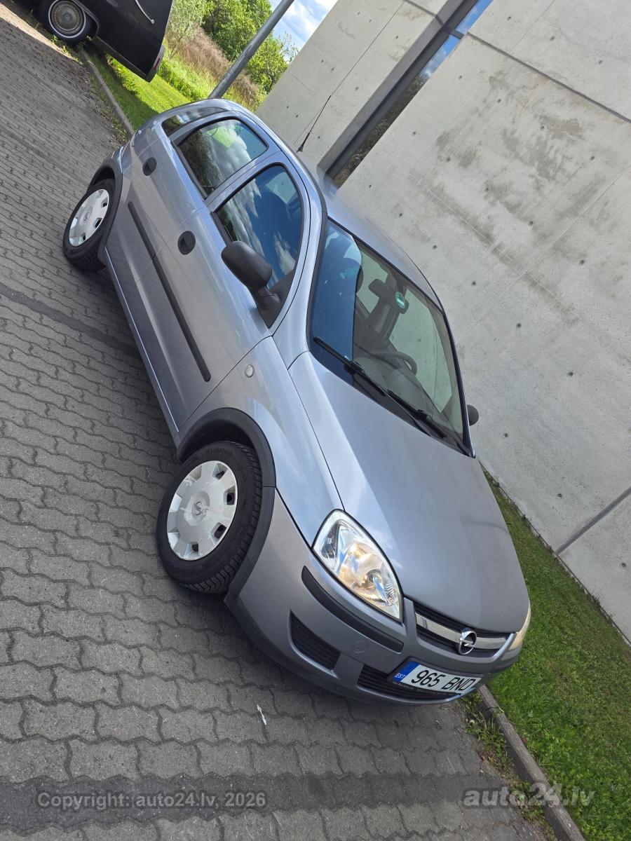 Pelēks Opel Corsa 2005 Viljandi, ar dzinēja tilpumu 1.20 L un nobraukumu 198 tūkst. km par 1299 €, foto 7 vietnē AUTOMOTO.COM.LV