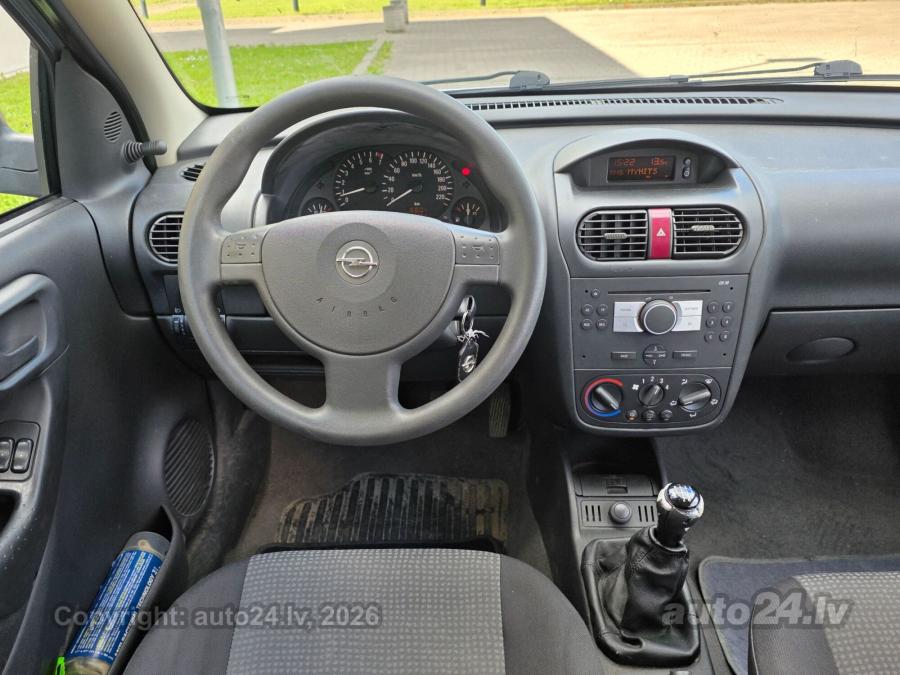 Pelēks Opel Corsa 2005 Viljandi, ar dzinēja tilpumu 1.20 L un nobraukumu 198 tūkst. km par 1299 €, foto 11 vietnē AUTOMOTO.COM.LV