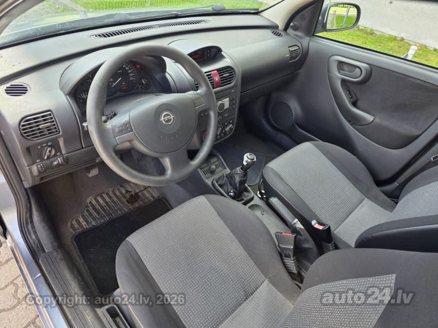 Pelēks Opel Corsa 2005 Viljandi, ar dzinēja tilpumu 1.20 L un nobraukumu 198 tūkst. km par 1299 €, foto 12 vietnē AUTOMOTO.COM.LV
