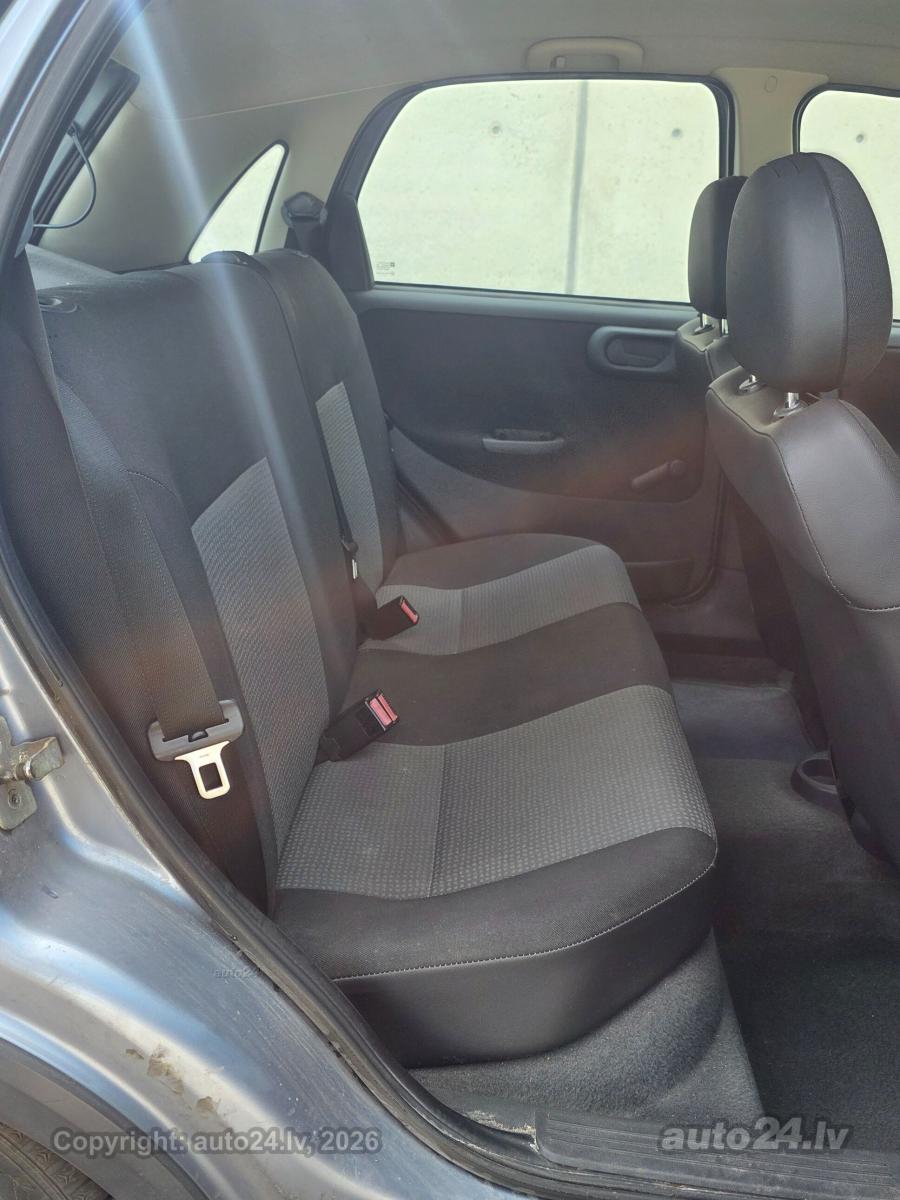 Pelēks Opel Corsa 2005 Viljandi, ar dzinēja tilpumu 1.20 L un nobraukumu 198 tūkst. km par 1299 €, foto 16 vietnē AUTOMOTO.COM.LV