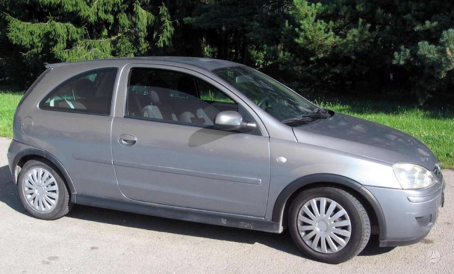 Pelēks Opel Corsa 2005 Biržai, ar dzinēja tilpumu 1.20 L un nobraukumu 182 tūkst. km par 700 €, foto 3 vietnē AUTOMOTO.COM.LV