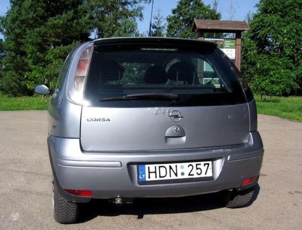 Pelēks Opel Corsa 2005 Biržai, ar dzinēja tilpumu 1.20 L un nobraukumu 182 tūkst. km par 700 €, foto 4 vietnē AUTOMOTO.COM.LV