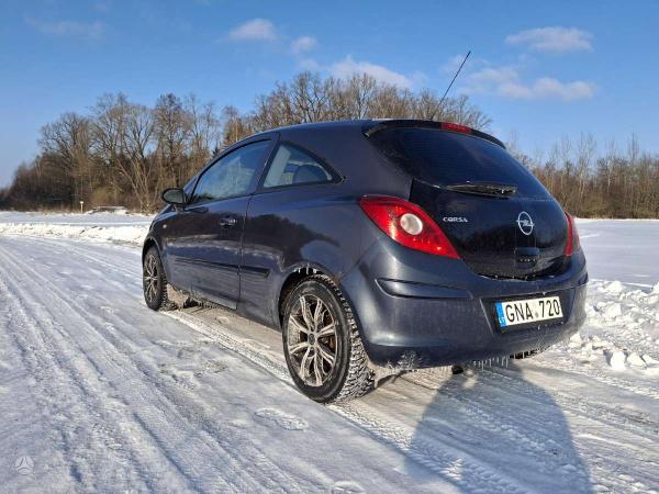 Pelēks Opel Corsa 2006 Kaišiadorys, ar dzinēja tilpumu 1.25 L un nobraukumu 243 tūkst. km par 999 €, foto 3 vietnē AUTOMOTO.COM.LV