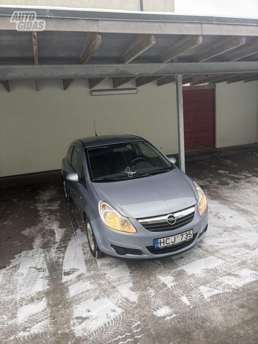 Grey Opel Corsa 2006 in Vilnius, with an engine capacity of 1.00 L and mileage of 100 thousand km for 888 €, photo 2 on AUTOMOTO.COM.LV