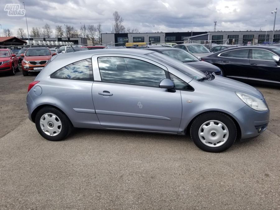 Pelēks Opel Corsa 2006 Kauņa, ar dzinēja tilpumu 1.20 L un nobraukumu 98 tūkst. km par 1450 €, foto 5 vietnē AUTOMOTO.COM.LV