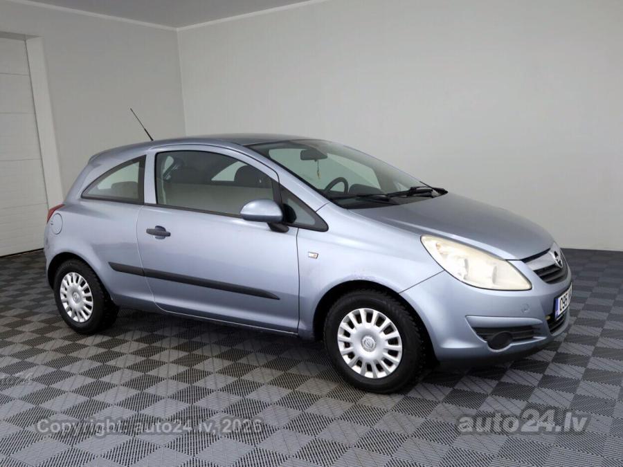 Grey Opel Corsa 2007 in Tallinn, with an engine capacity of 1.20 L and mileage of 178 thousand km for 599 €, photo 1 on AUTOMOTO.COM.LV