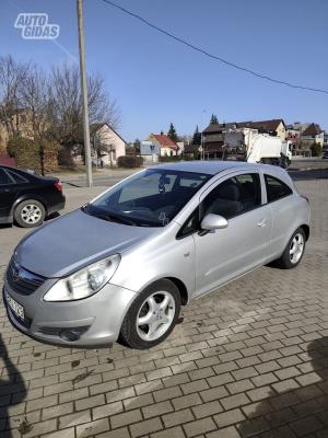 Pelēks Opel Corsa 2007 Panevēža, ar dzinēja tilpumu 1.20 L un nobraukumu 128 tūkst. km par 1100 €, foto  vietnē AUTOMOTO.COM.LV