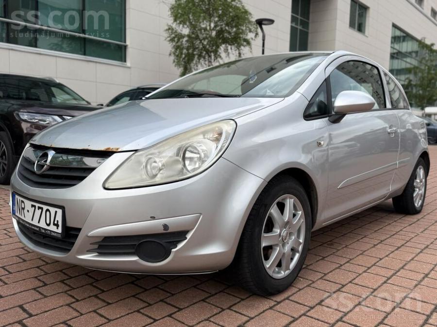 Grey Opel Corsa 2007 in Riga, with an engine capacity of 1.20 L and mileage of 0 thousand km for 1300 €, photo 3 on AUTOMOTO.COM.LV