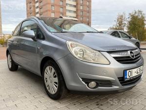 Grey Opel Corsa 2007 in Riga, with an engine capacity of 1.20 L and mileage of 0 thousand km for 1700 €, photo  on AUTOMOTO.COM.LV