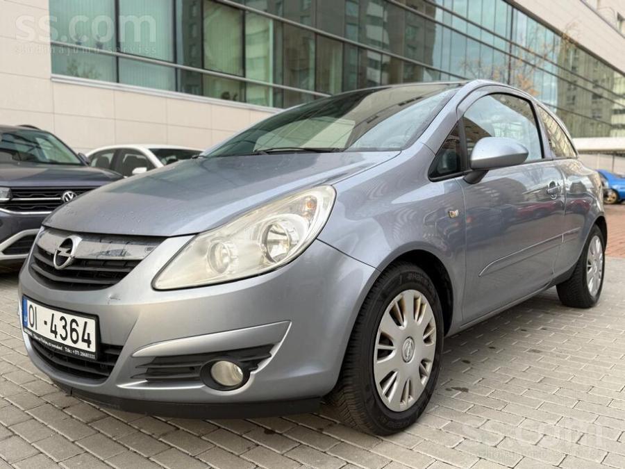 Grey Opel Corsa 2007 in Riga, with an engine capacity of 1.20 L and mileage of 0 thousand km for 1700 €, photo 3 on AUTOMOTO.COM.LV