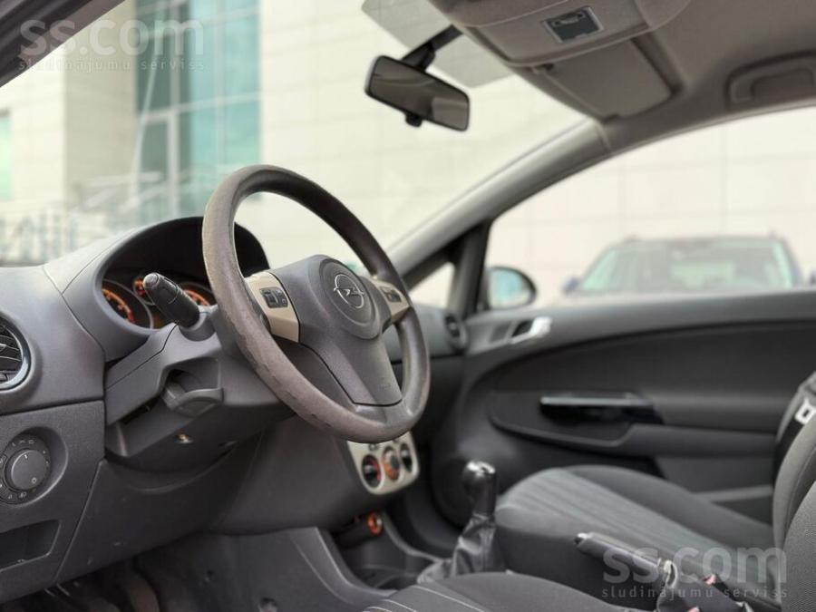 Grey Opel Corsa 2007 in Riga, with an engine capacity of 1.20 L and mileage of 0 thousand km for 1700 €, photo 9 on AUTOMOTO.COM.LV