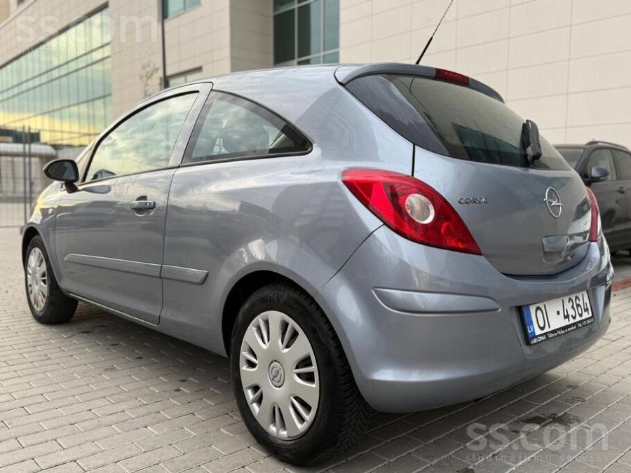 Grey Opel Corsa 2007 in Riga, with an engine capacity of 1.20 L and mileage of 0 thousand km for 1700 €, photo 11 on AUTOMOTO.COM.LV