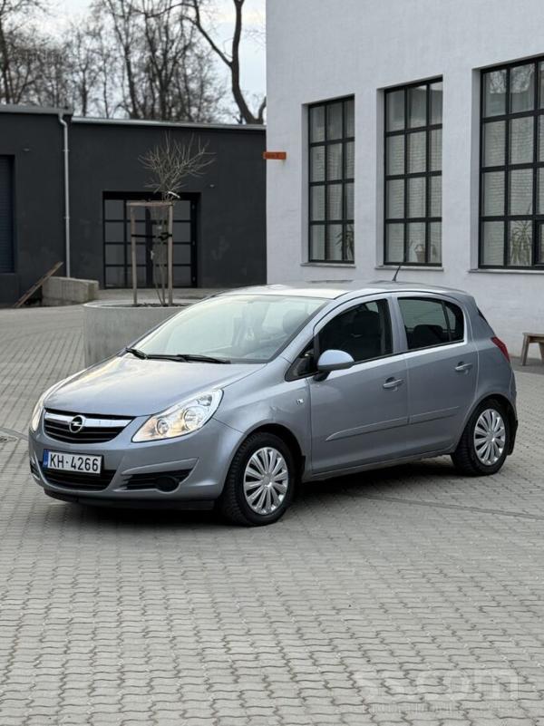 Pelēks Opel Corsa 2007 Kuldīga, ar dzinēja tilpumu 1.30 L un nobraukumu 231 tūkst. km par 1450 €, foto 2 vietnē AUTOMOTO.COM.LV