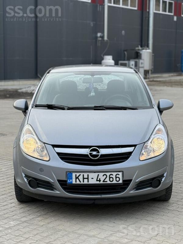 Pelēks Opel Corsa 2007 Kuldīga, ar dzinēja tilpumu 1.30 L un nobraukumu 231 tūkst. km par 1450 €, foto 4 vietnē AUTOMOTO.COM.LV