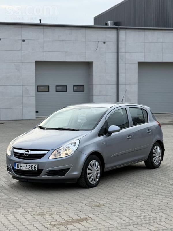 Pelēks Opel Corsa 2007 Kuldīga, ar dzinēja tilpumu 1.30 L un nobraukumu 231 tūkst. km par 1450 €, foto 5 vietnē AUTOMOTO.COM.LV