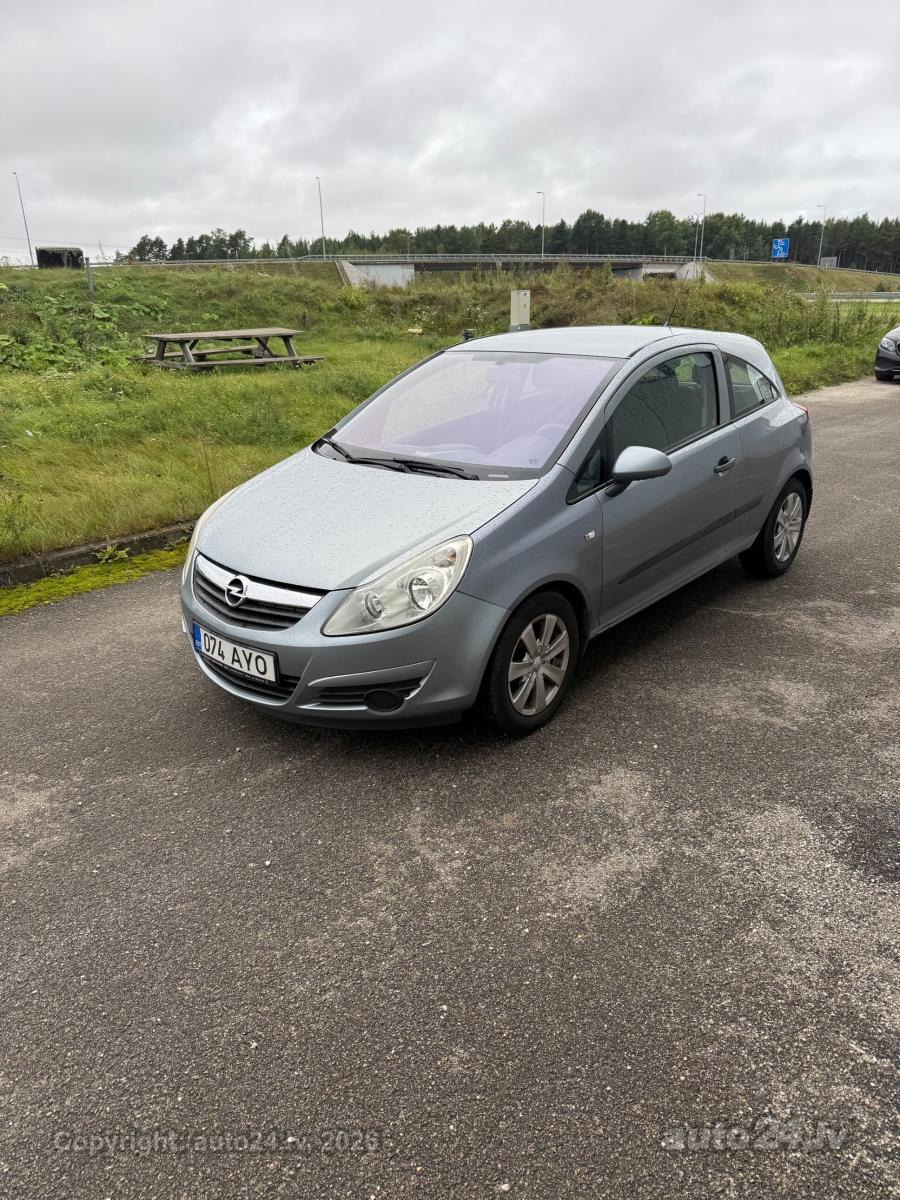 Grey Opel Corsa 2007 in Tallinn, with an engine capacity of 1.20 L and mileage of 171 thousand km for 1800 €, photo 3 on AUTOMOTO.COM.LV