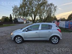 Grey Opel Corsa 2007 in Ventspils, with an engine capacity of 1.20 L and mileage of 153 thousand km for 2550 €, photo 5 on AUTOMOTO.COM.LV