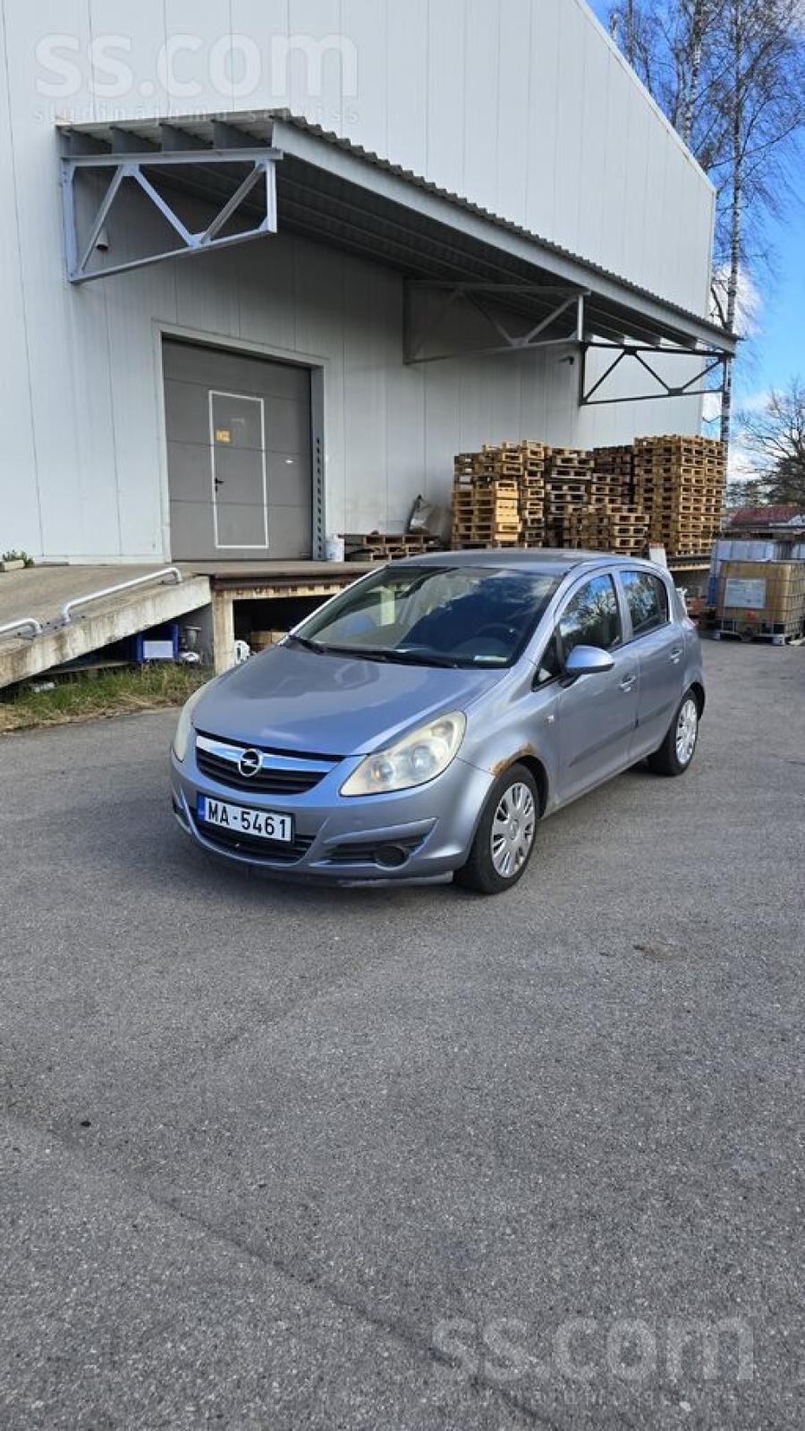 Pelēks Opel Corsa 2008 Rīga, ar dzinēja tilpumu 1.20 L un nobraukumu 211 tūkst. km par 750 €, foto 1 vietnē AUTOMOTO.COM.LV
