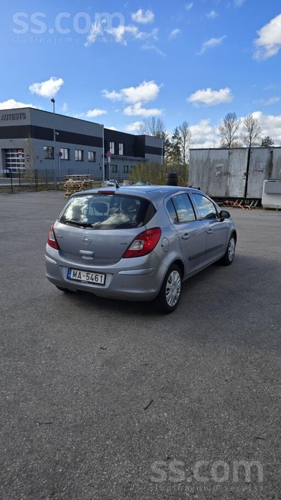 Pelēks Opel Corsa 2008 Rīga, ar dzinēja tilpumu 1.20 L un nobraukumu 211 tūkst. km par 750 €, foto 3 vietnē AUTOMOTO.COM.LV
