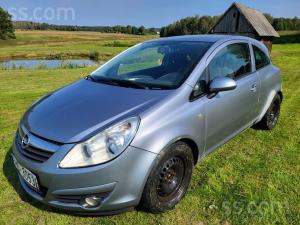 Grey Opel Corsa 2008 in Daugavpils, with an engine capacity of 1.20 L and mileage of 263 thousand km for 650 €, photo  on AUTOMOTO.COM.LV