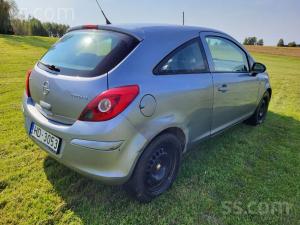 Grey Opel Corsa 2008 in Daugavpils, with an engine capacity of 1.20 L and mileage of 263 thousand km for 650 €, photo 6 on AUTOMOTO.COM.LV
