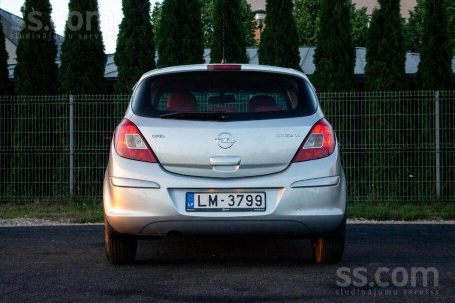 Pelēks Opel Corsa 2008 Jelgava, ar dzinēja tilpumu 1.40 L un nobraukumu 307 tūkst. km par 2800 €, foto 6 vietnē AUTOMOTO.COM.LV