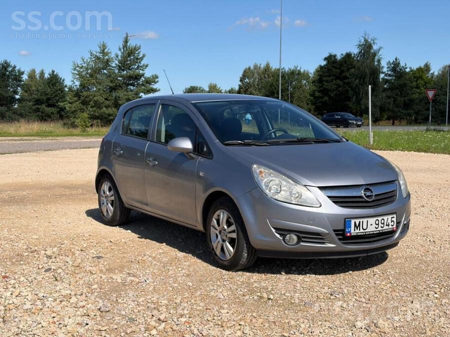 Pelēks Opel Corsa 2008 Rīga, ar dzinēja tilpumu 1.20 L un nobraukumu 113 tūkst. km par 2850 €, foto 9 vietnē AUTOMOTO.COM.LV