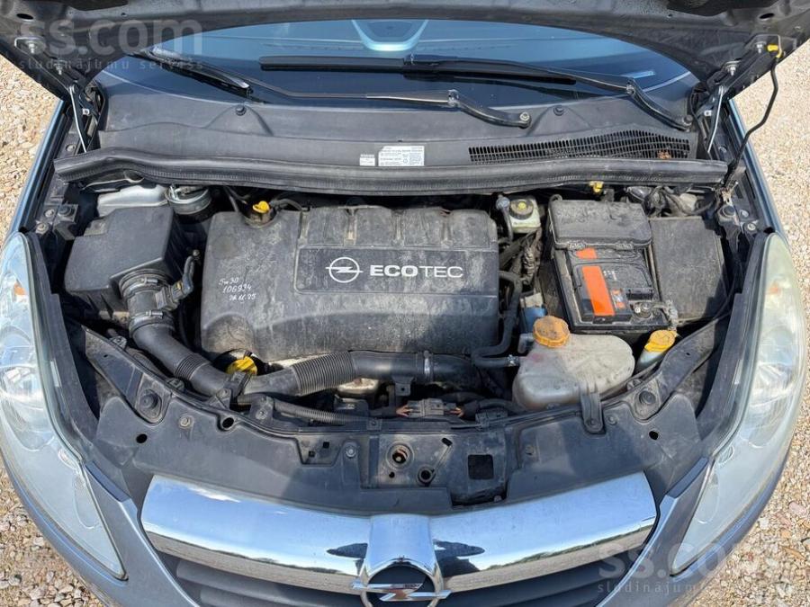 Pelēks Opel Corsa 2008 Rīga, ar dzinēja tilpumu 1.20 L un nobraukumu 113 tūkst. km par 2850 €, foto 16 vietnē AUTOMOTO.COM.LV