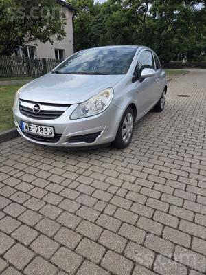Grey Opel Corsa 2008 in Ventspils, with an engine capacity of 1.20 L and mileage of 97 thousand km for 1800 €, photo  on AUTOMOTO.COM.LV