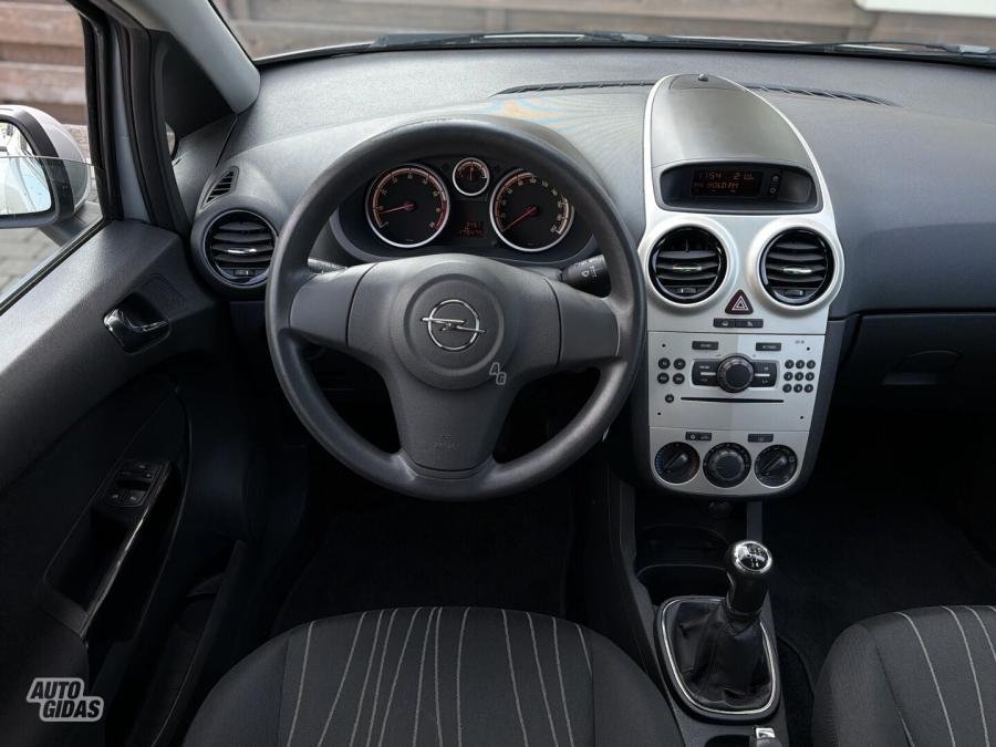 Pelēks Opel Corsa 2008 Kretinga, ar dzinēja tilpumu 1.20 L un nobraukumu 179 tūkst. km par 2650 €, foto 10 vietnē AUTOMOTO.COM.LV
