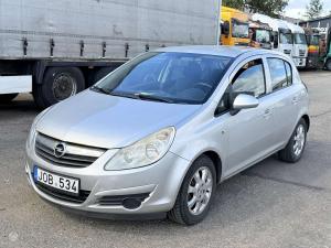 Grey Opel Corsa 2008 in Vilnius, with an engine capacity of 1.25 L and mileage of 330 thousand km for 799 €, photo  on AUTOMOTO.COM.LV